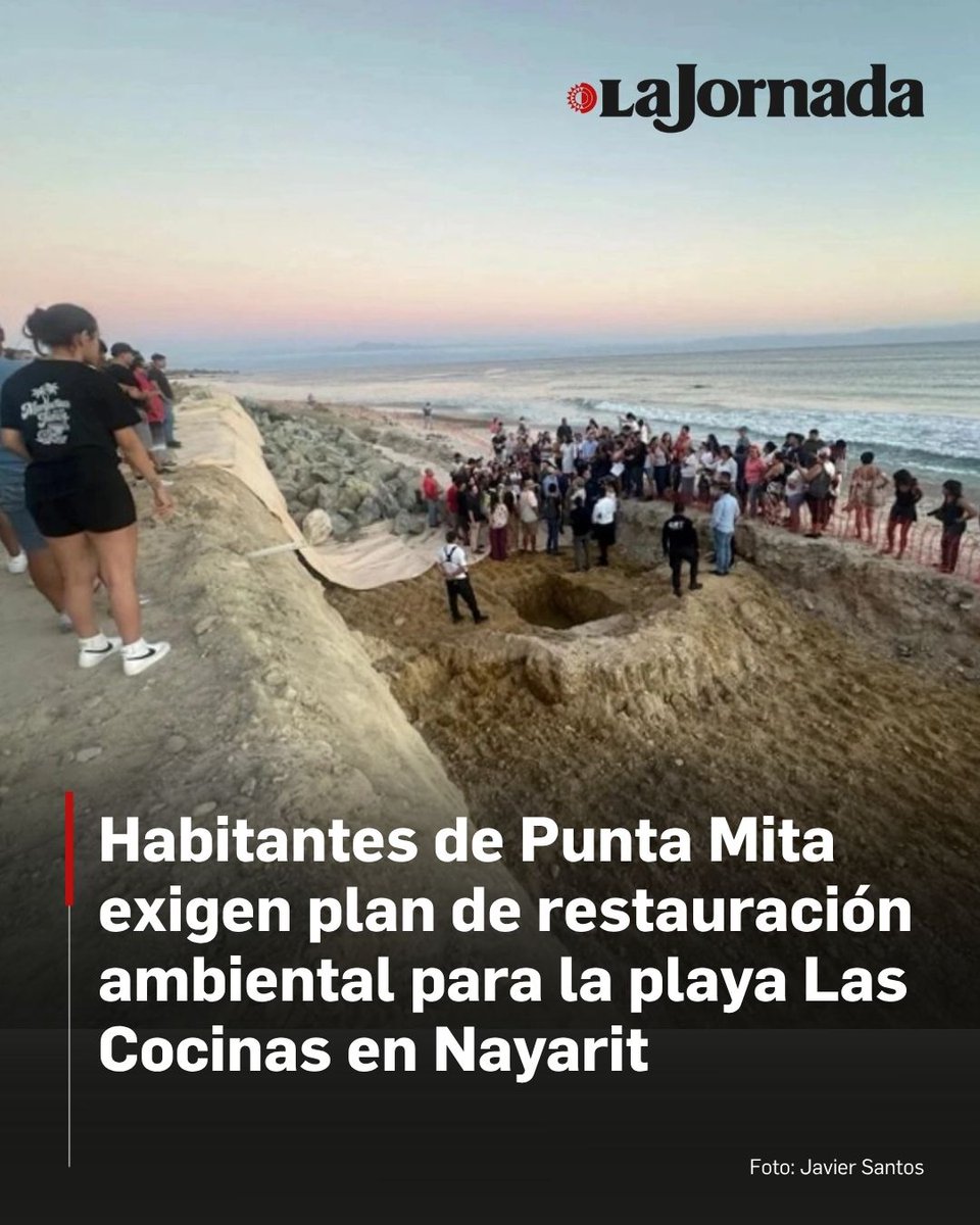 on X: " ️ #Nayarit | Habitantes de Punta de Mita que defienden la playa ...