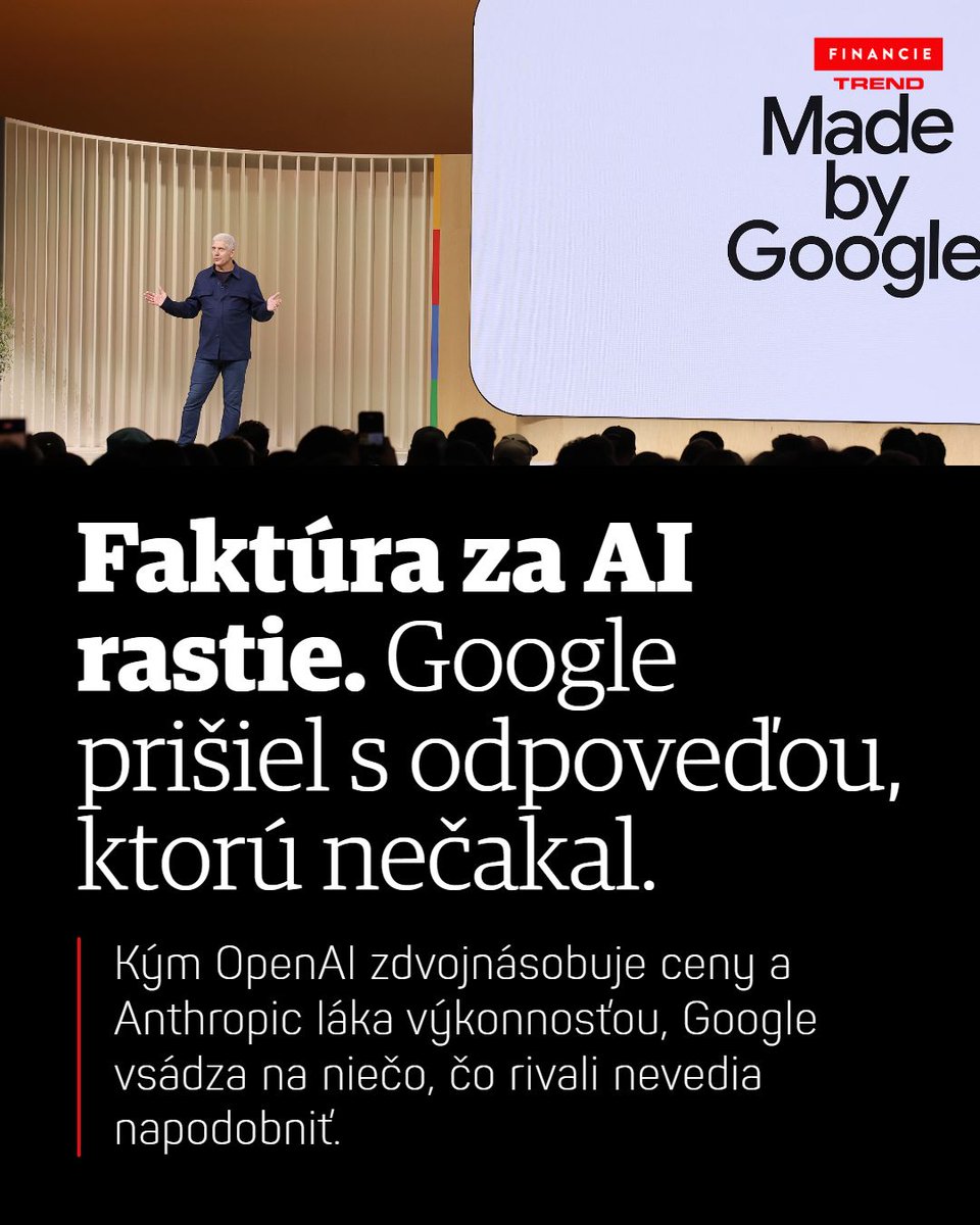 https://t.co/40ldj3XCDj Prečo Google platí za AI výkon až o 75 % menej ...