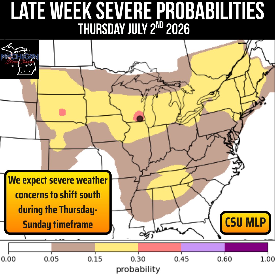 We still anticipate increasing severe weather chances as we move ...