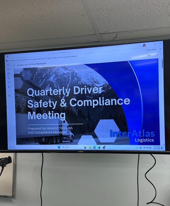 At InterAtlas, the safety and wellbeing of our drivers is our top ...