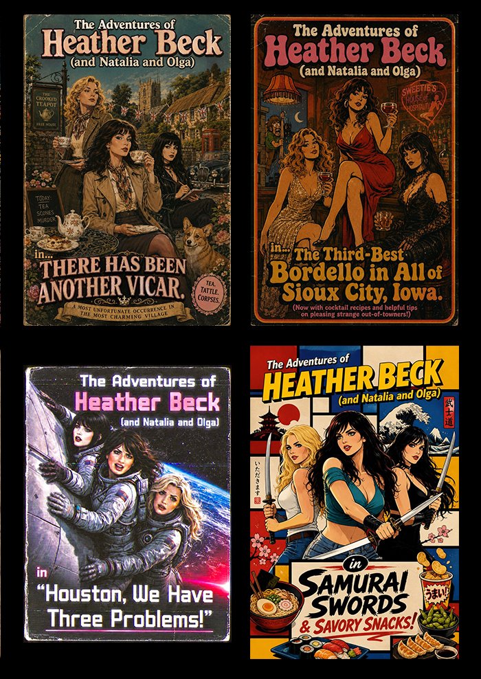 I'm writing a book. But which book? That's up to YOU! Go ahead and page ...