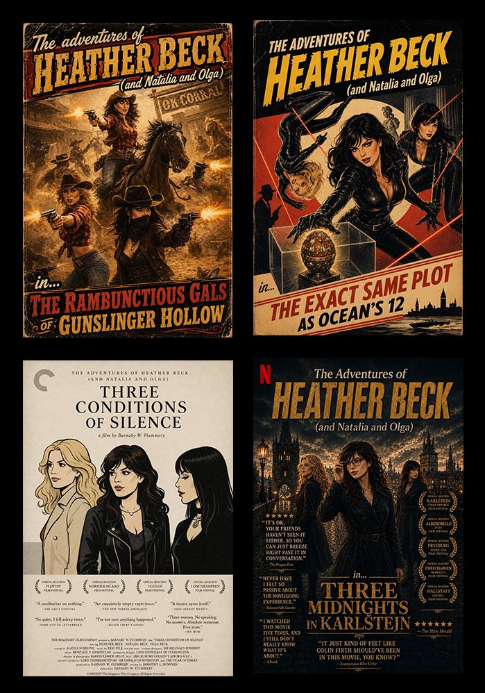 I'm writing a book. But which book? That's up to YOU! Go ahead and page ...