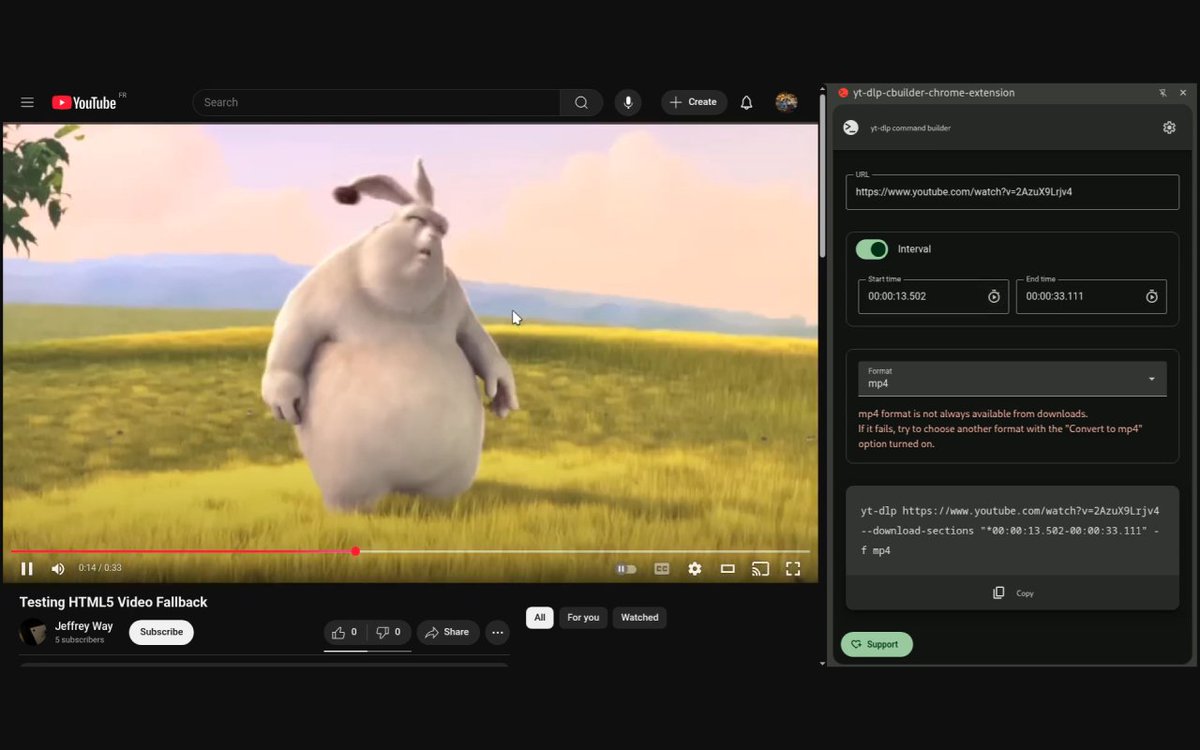 yt-dlp is a free command line tool that downloads video and audio from ...