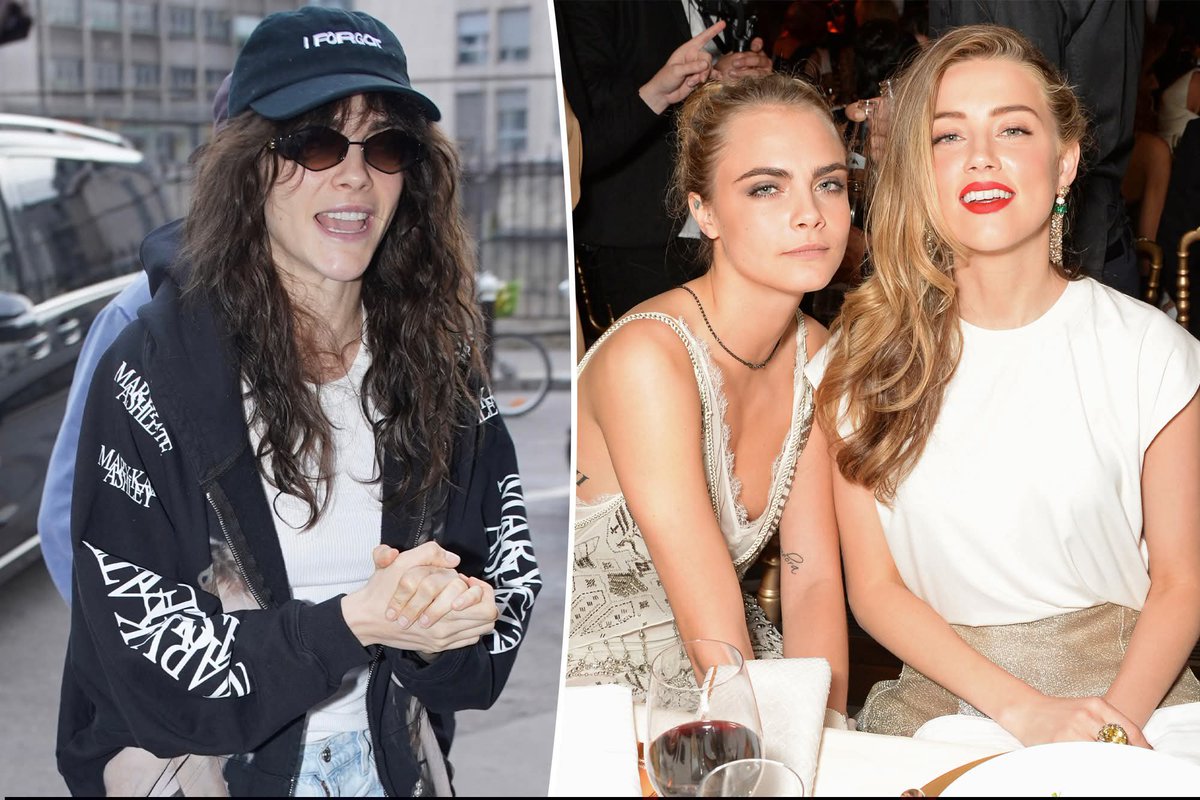 Después de 6 años, Cara Delevingne confirmó que ella y Amber Heard ...