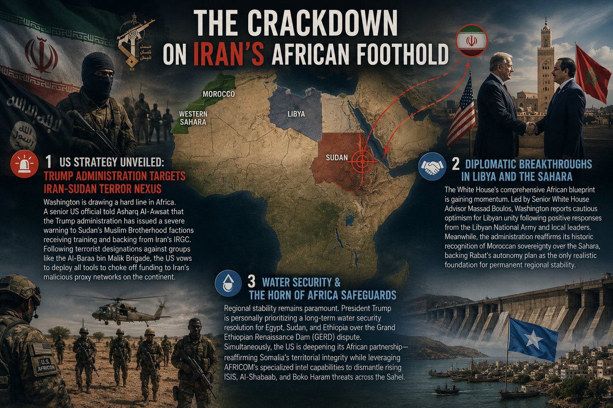 淋 The Crackdown on Iran’s African Foothold 1⃣ US Strategy Unveiled ...
