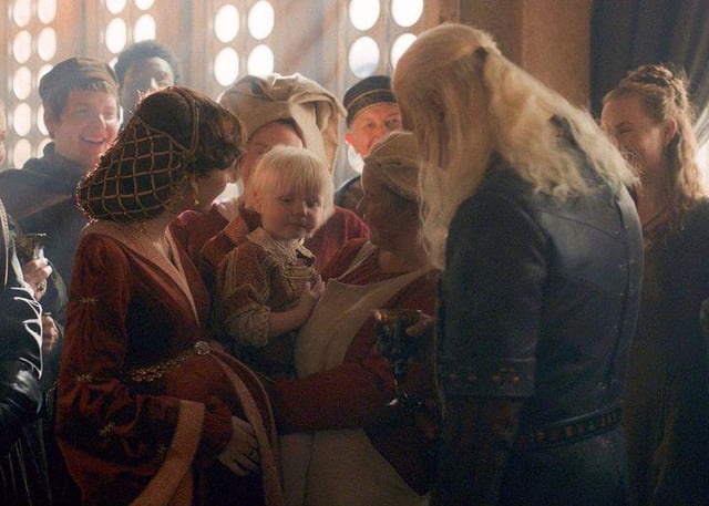 Viserys wasn't changing his legal logic with Aegon, he was just ...