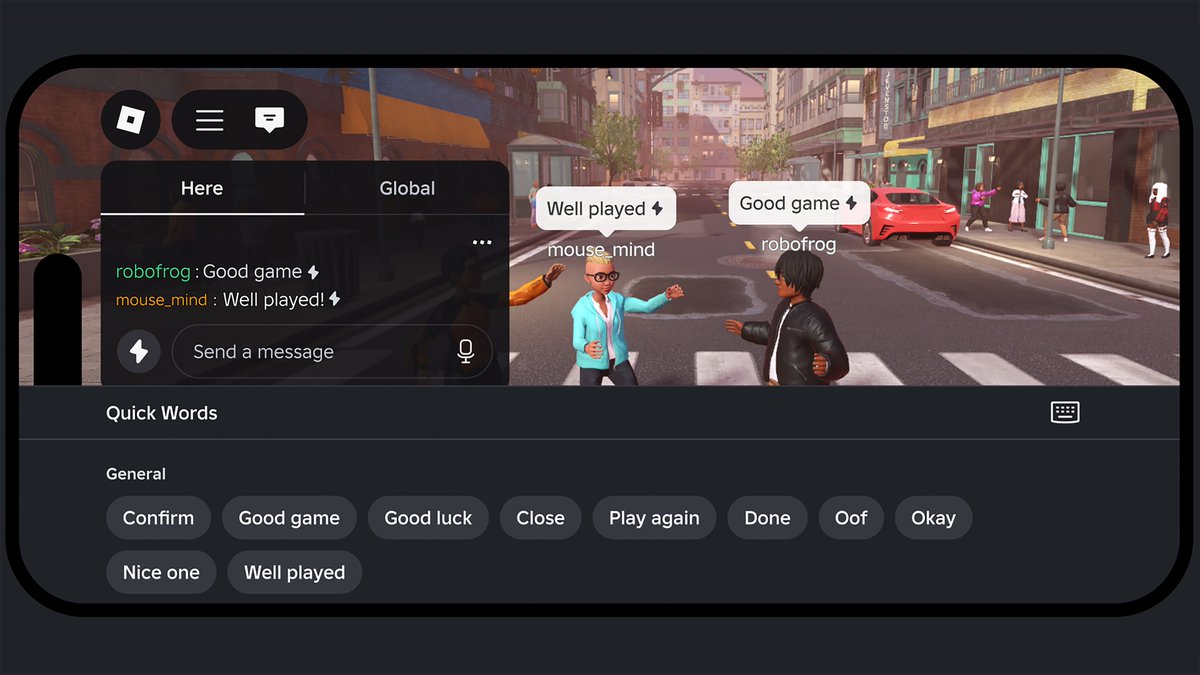 welcome back, super safe chat