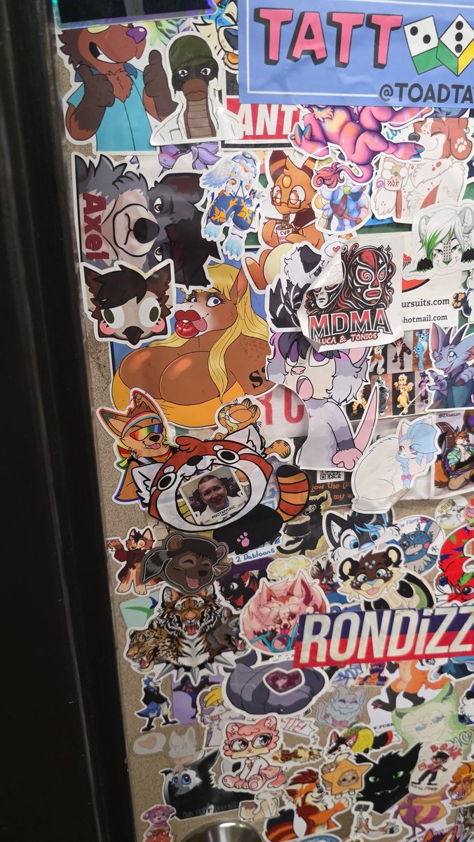 This sticker has been here since 2023