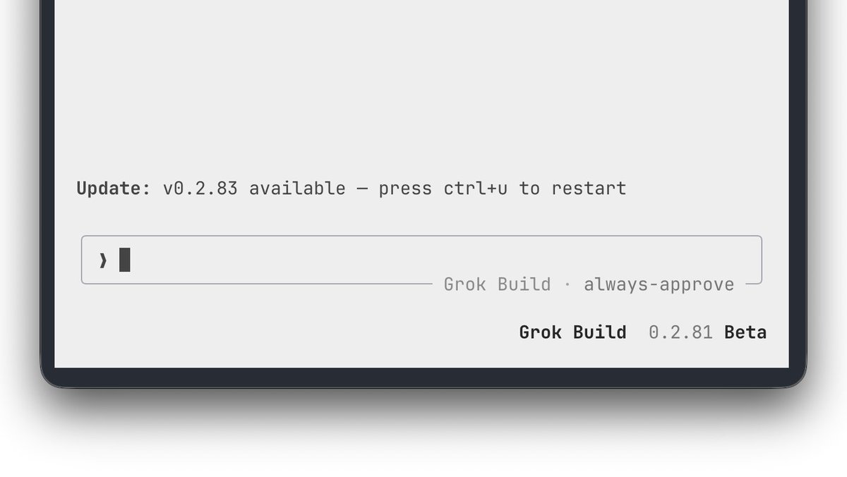 Another major Grok Build update just landed, packed with new features ...