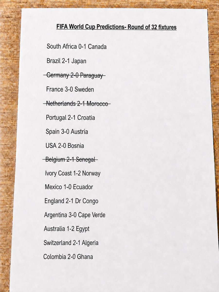 🚨WORLD CUP PREDICTIONS- Round of 32: day 5: biggest R16 qualifier day ...