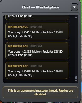 pls keep listing bulk orders at the floor tyvm