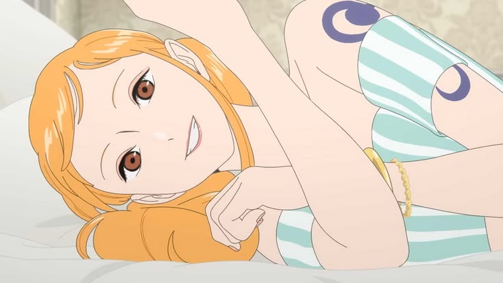 Heroines was so good i love nami's hairstyles sm specifically the two ...