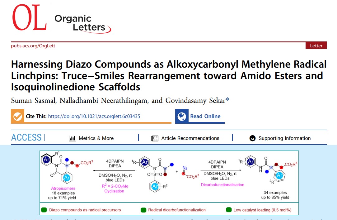 Neerathilingam N on X: "I am thrilled to share our latest research ...
