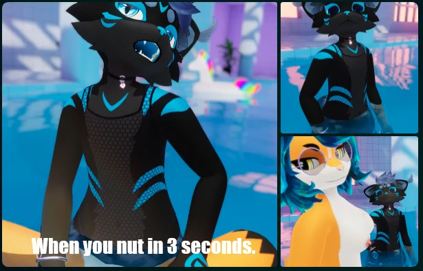 Skookum Hime On X When Dat Pussy So Good W Slyfoxxxad Vrcmeme