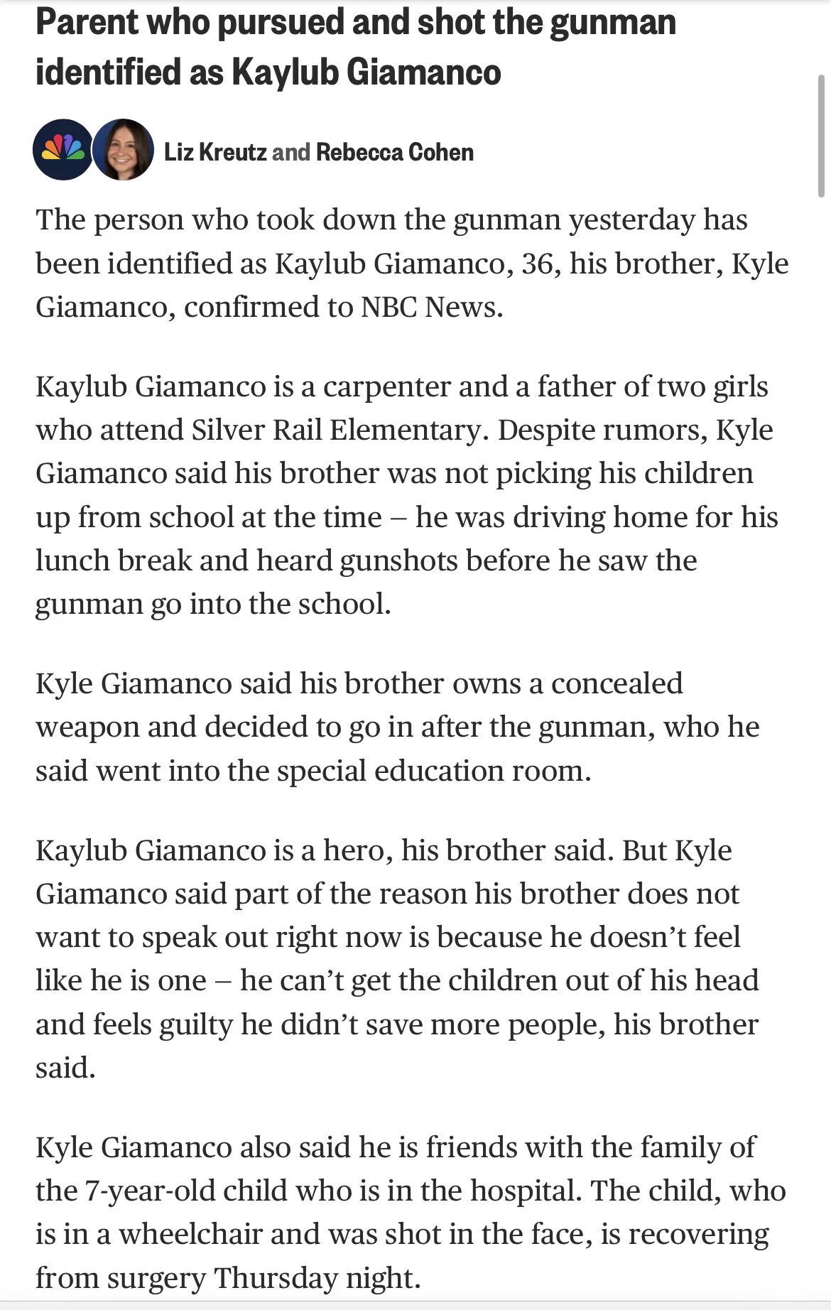 Caallinde On X Azintel Grok Did They Identify The Shooter As John 5455