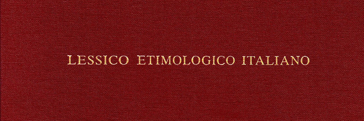 Lessico Etimologico Italiano (@LEI_digitale) / Posts / X