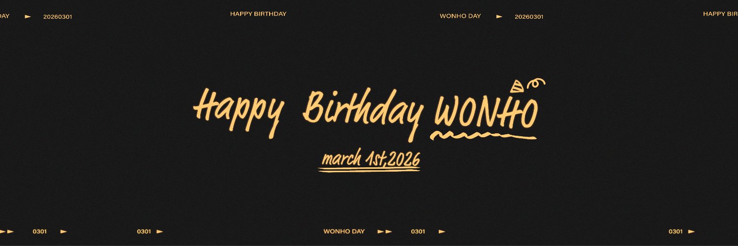 WONHO Official (@official__wonho) / Posts / X