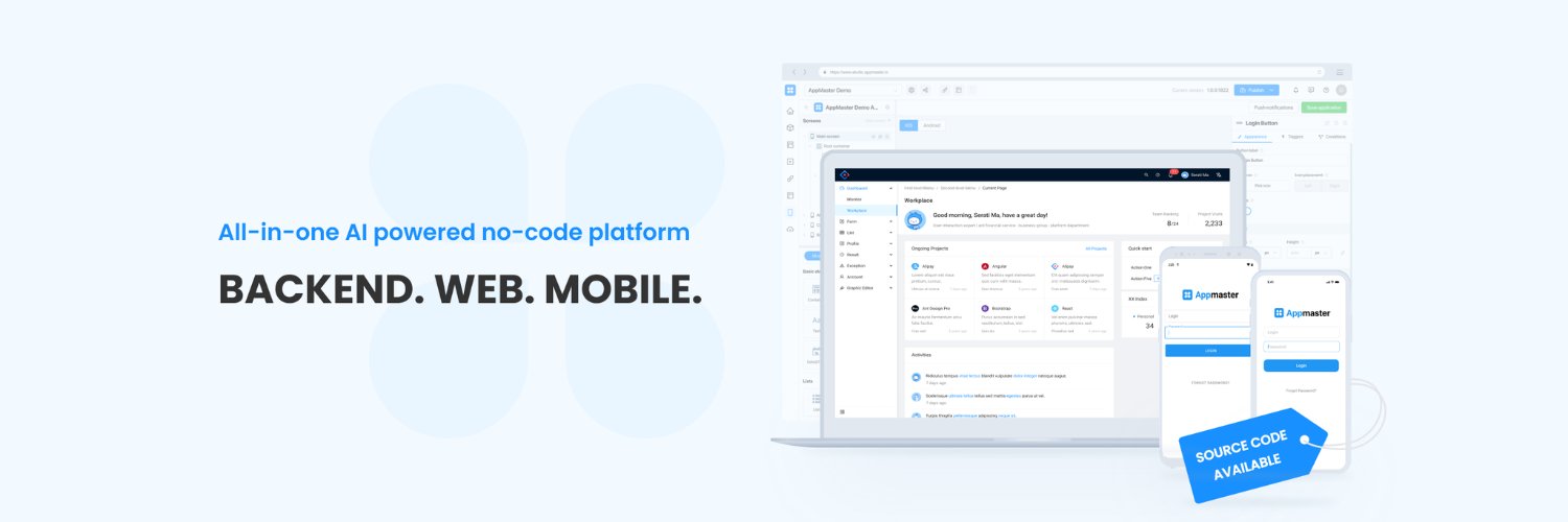 AppMaster.io (@appmaster_io) / Twitter