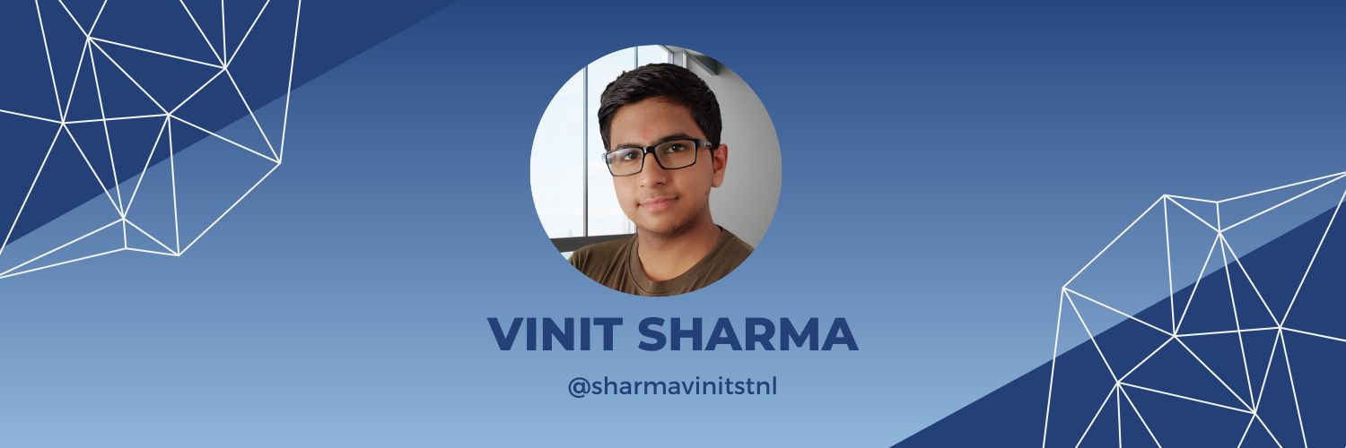 VINIT Sharma 😎 (@SharmaVinitSTNL) / Twitter