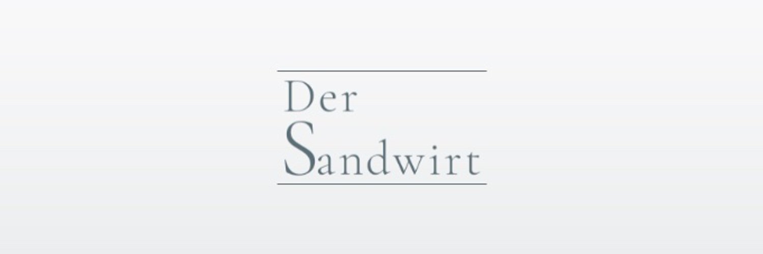 Der Sandwirt (@DerSandwirt) / Twitter Der Sandwirt (@DerSandwirt) / Twitter