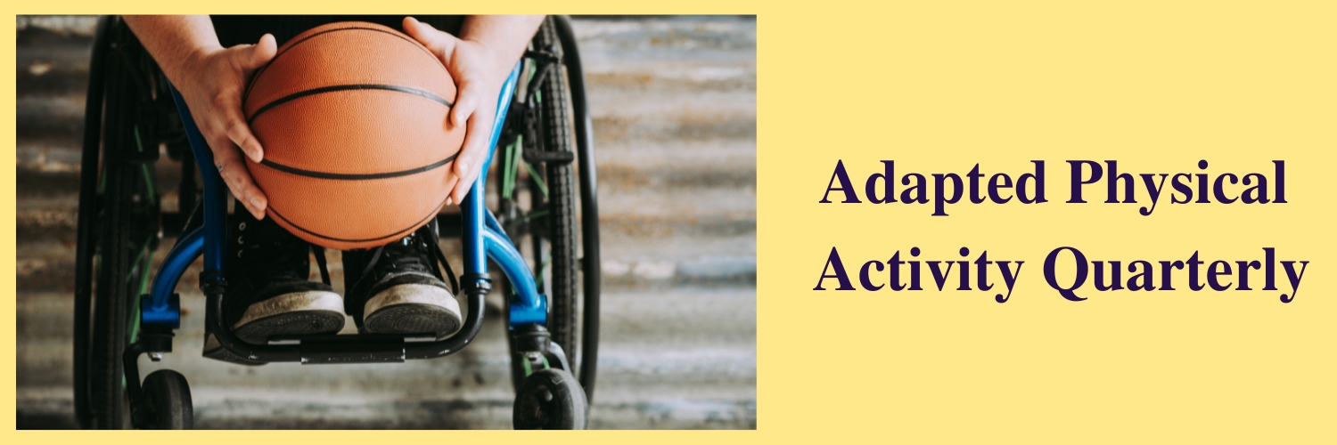Adapted Physical Activity Quarterly (@APAQjournal) / Twitter