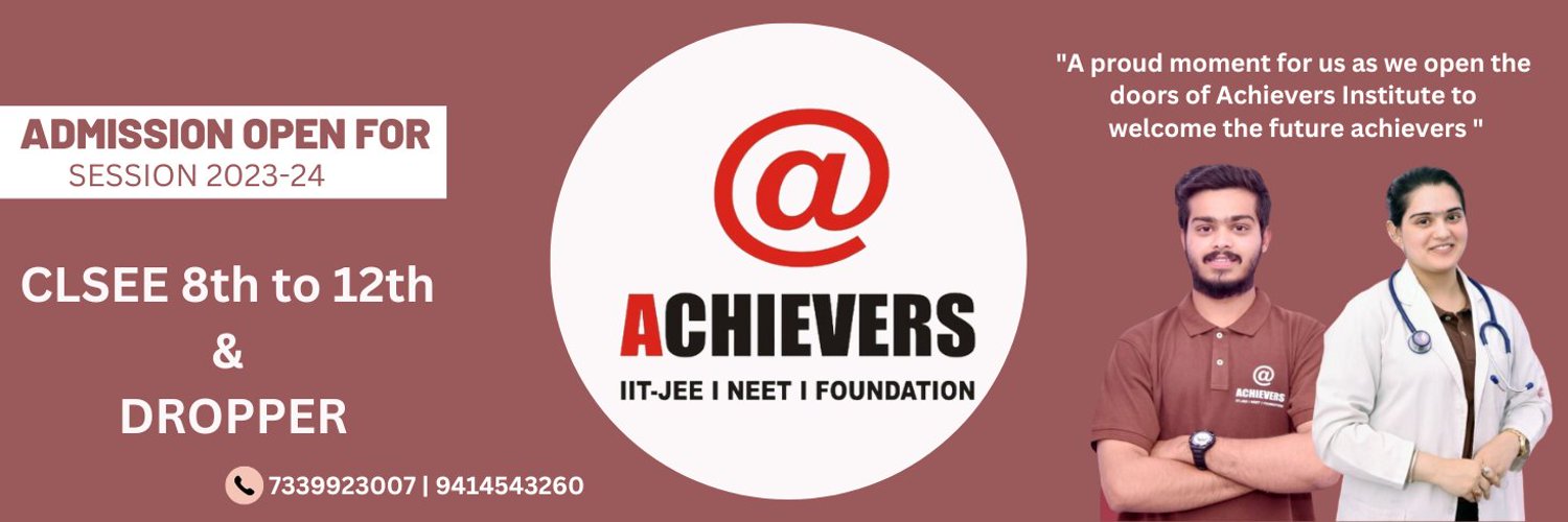 Achievers Institute Jaipur (@AchieverJaipur) / Twitter