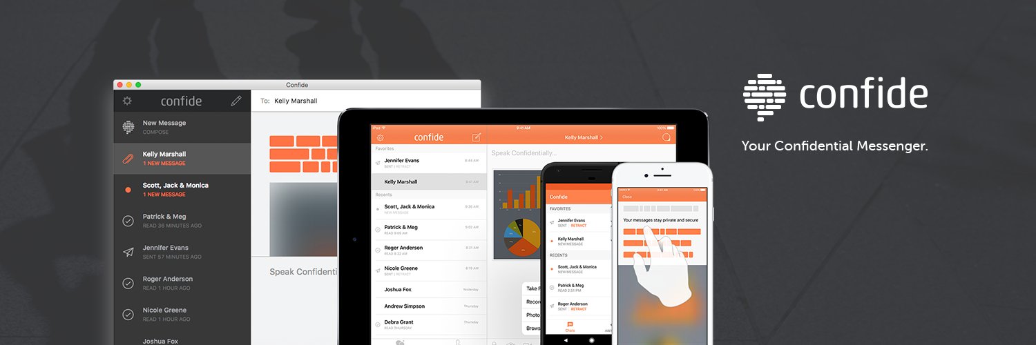 Confide (@confide) / Twitter