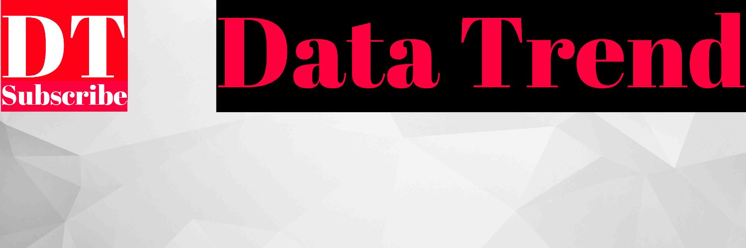 Data Trend (@DataTrendTweet) / Posts / X