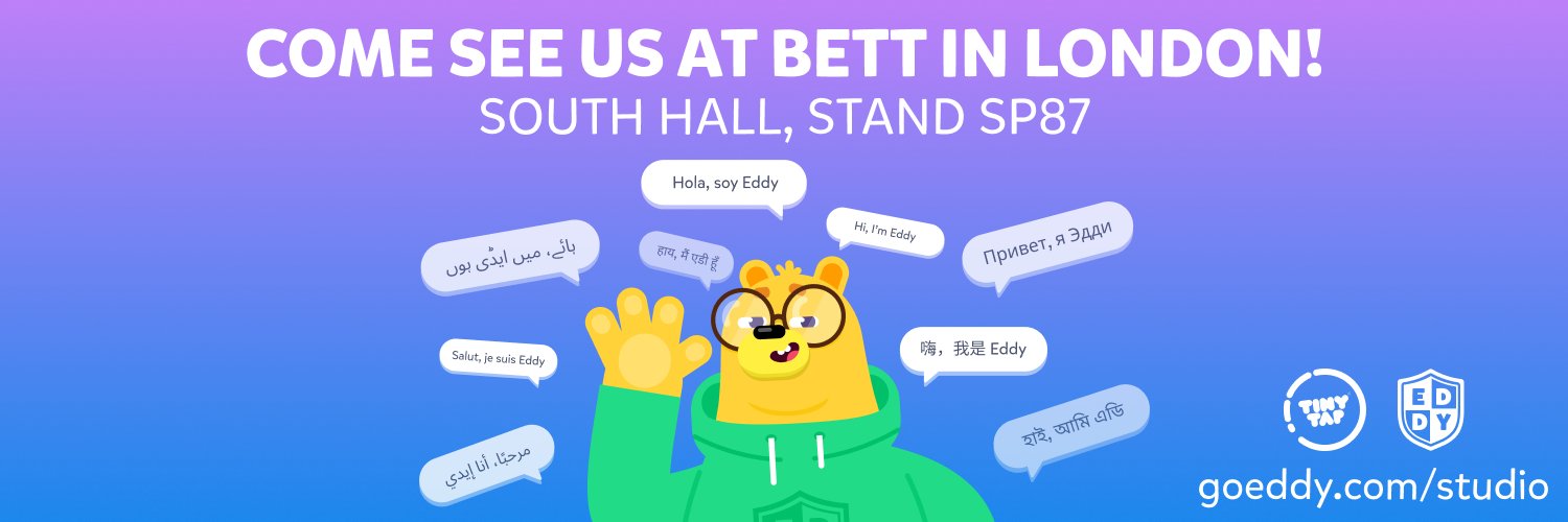 TinyTap EDU | Speak with Eddy (@TinyTapEDU) / Posts / X