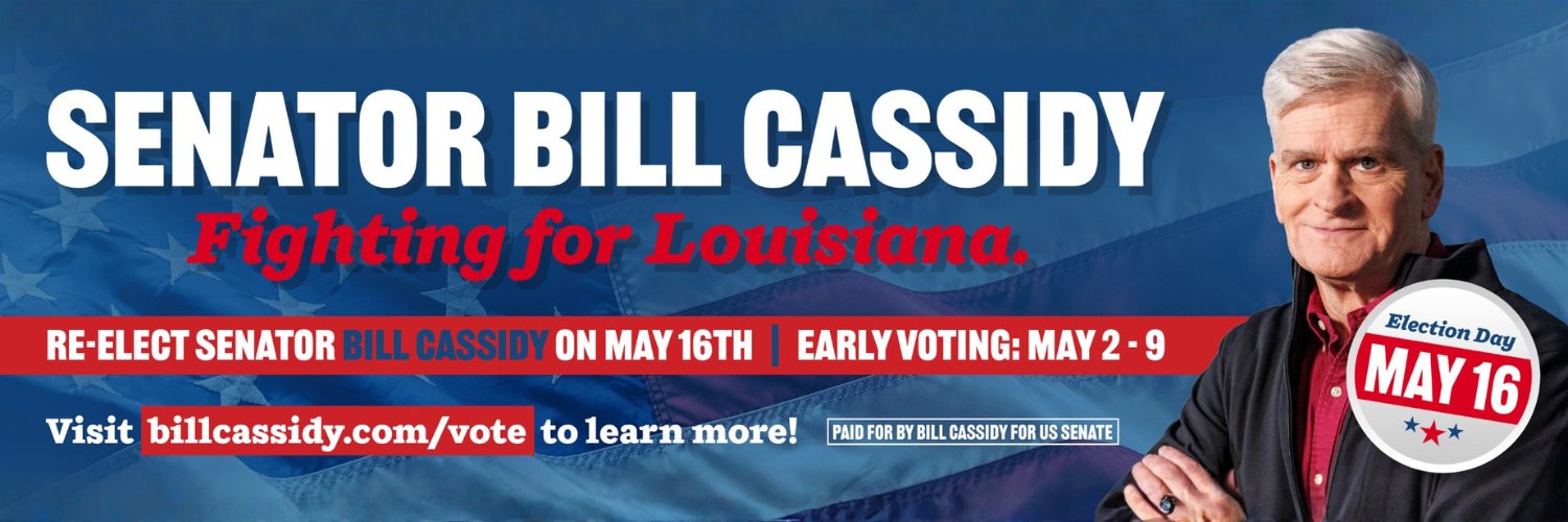 Bill Cassidy, M.D. (@BillCassidy) / Posts / X