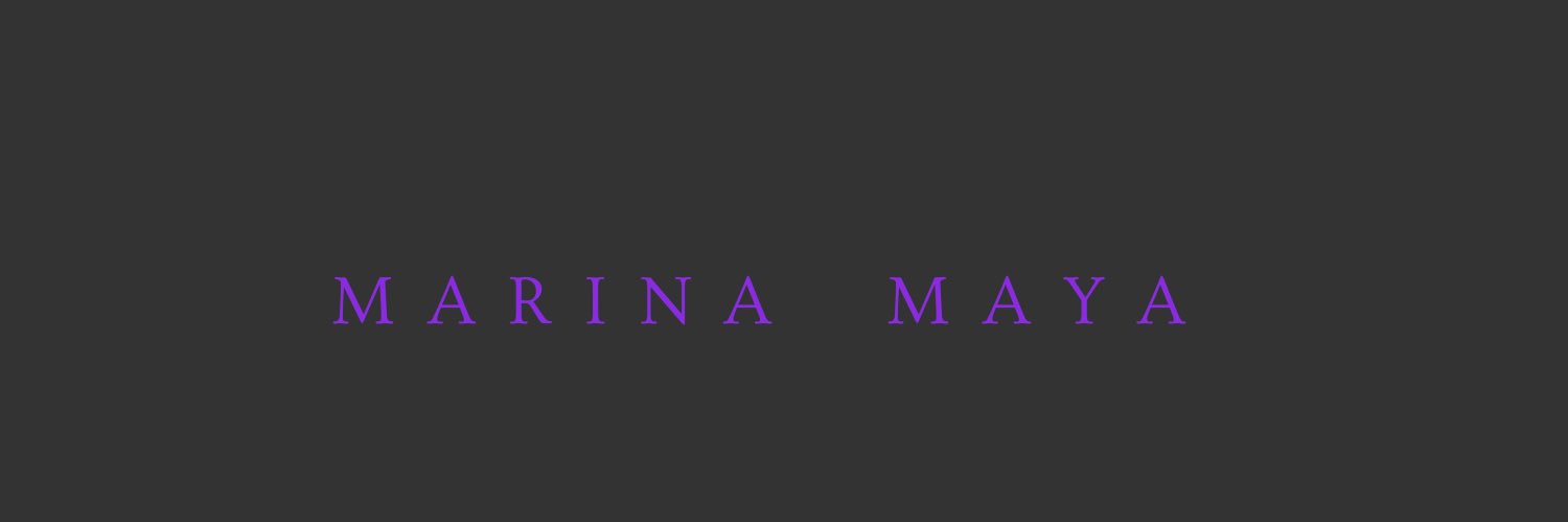 MARINA MAYA 🖤 (@marinaxmaya) / Posts / X