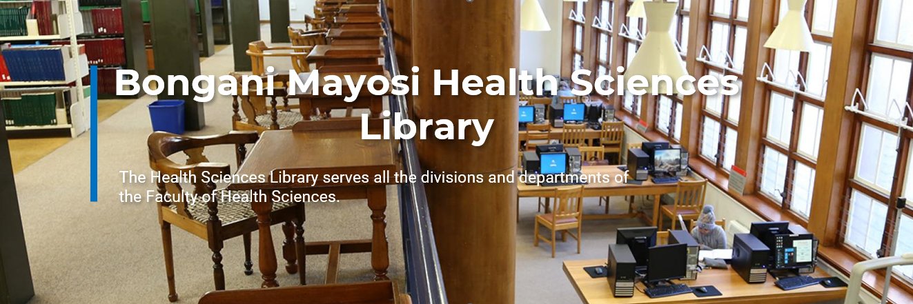 Bongani Mayosi Health Sciences Library (BMHSL) (@uct_bmhsl) / Posts / X