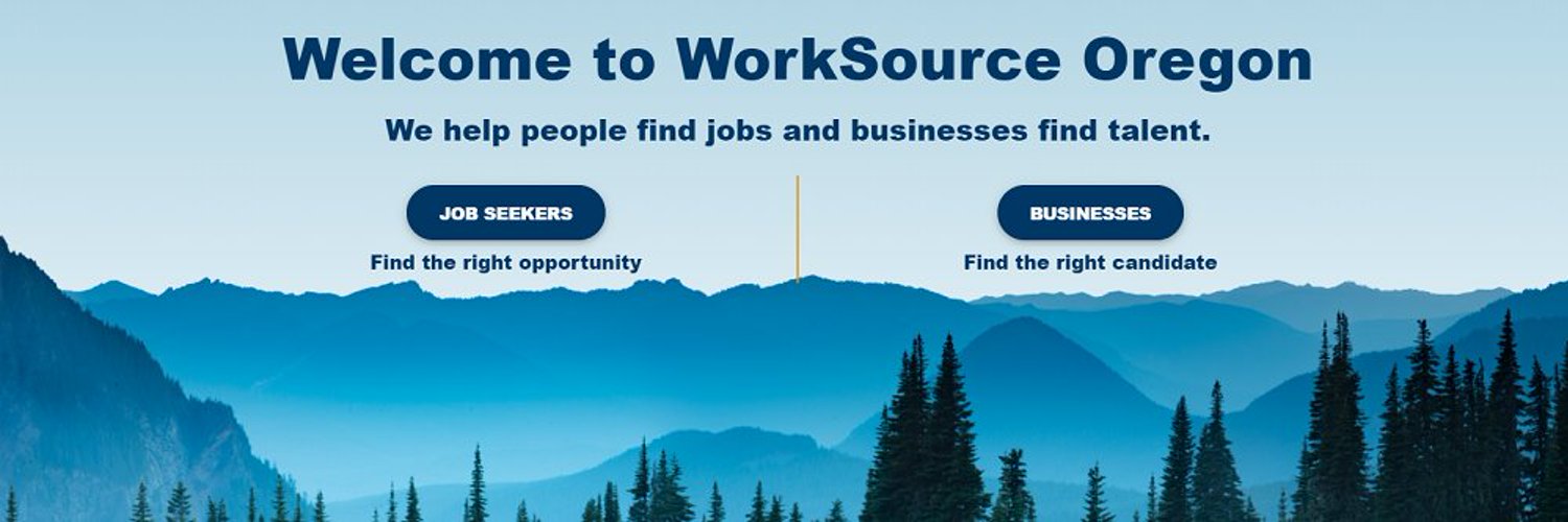 WorkSource Oregon (@worksourceor) / Twitter