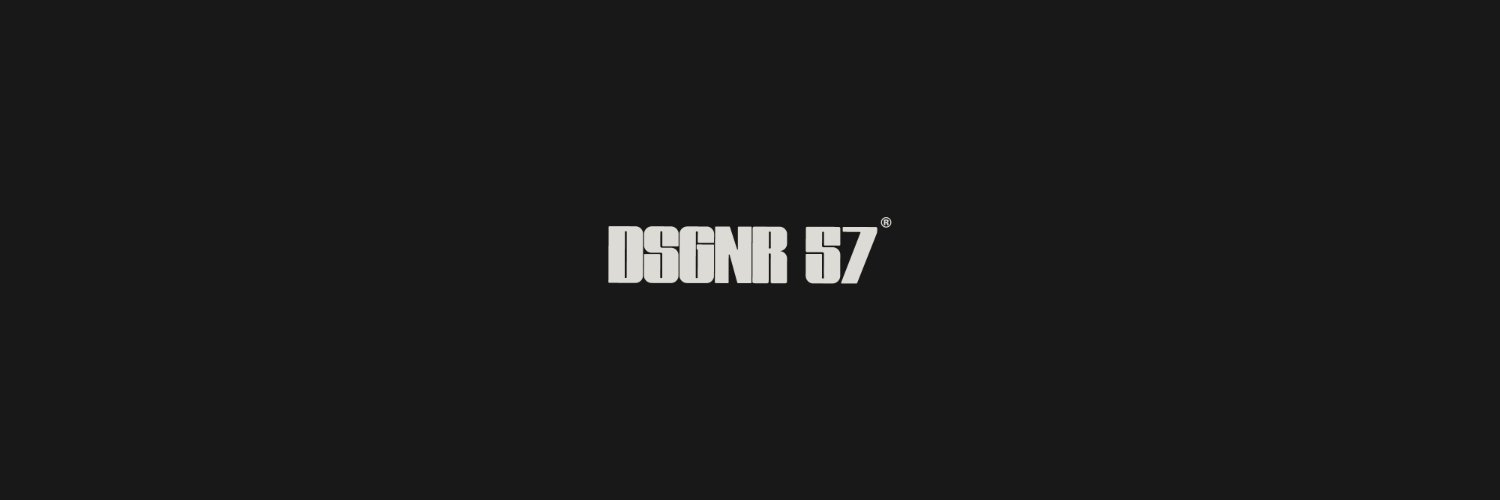 57 (@DSGNR57) / Posts / X