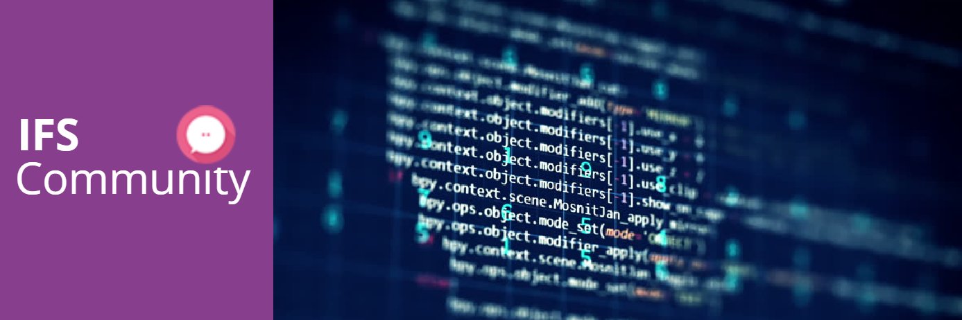 IFS Help Support Community (@ifshelpdesk) / Posts / X
