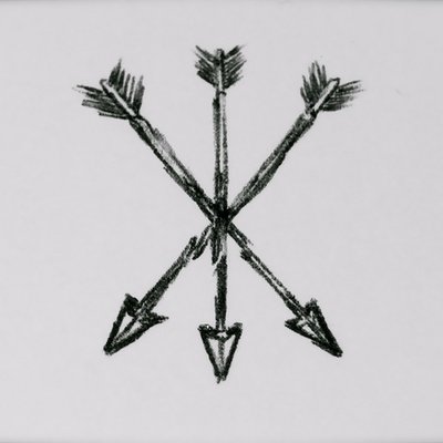 Broken Arrow Drawing