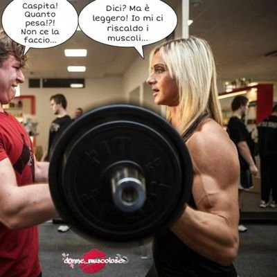 Amo le Donne Muscolose! on Twitter: "Dolcezza e potenza femminile ️ ️ ️ #bicipite #biceps # ...