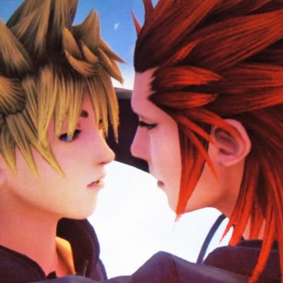 Kingdom Hearts Roxas And Axel Yaoi
