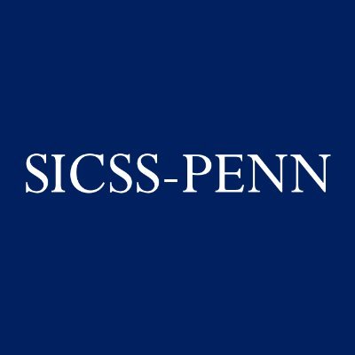 SICSS-Penn (@SICSS_Penn) / Twitter