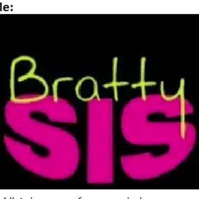 𝐵𝓇𝒶𝓉𝓉𝓎𝓈𝒾𝓈 __𝟢 (@brattysis__0) / Twitter