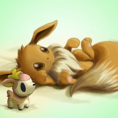 Mew And Eevee
