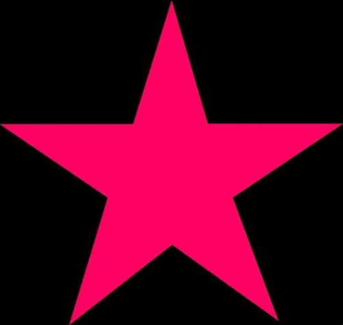 Estrella rosa - Imagui