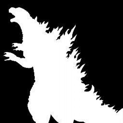 Godzilla Stencil