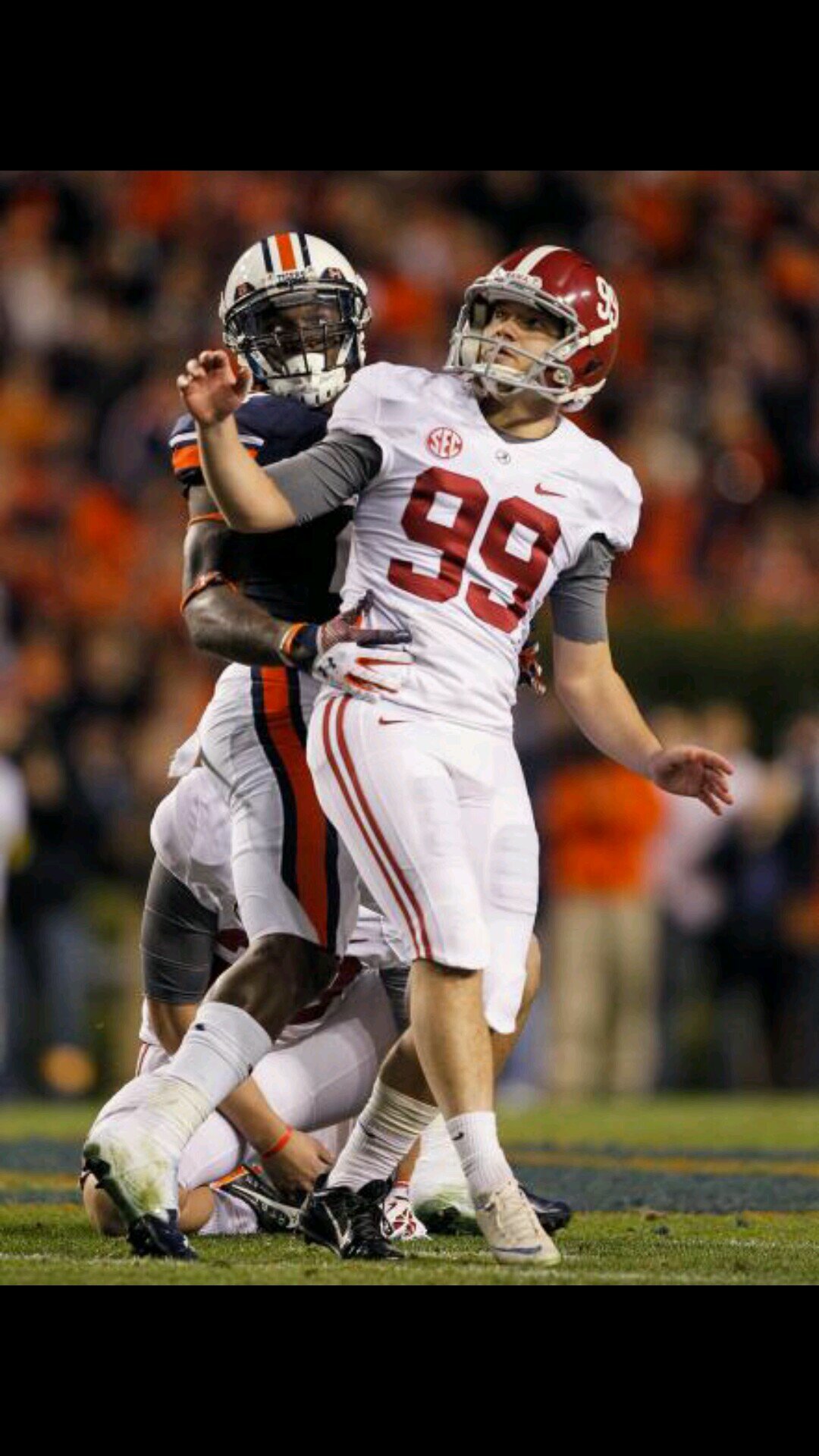 Alabama K Adam Griffith tweets support to Michigan P Blake O'Neill : r/CFB