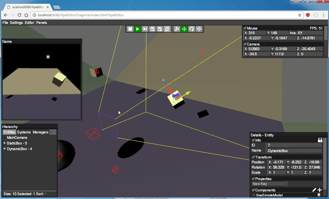 Xpe on Twitter: "Making more stuff work with #dragome 😀 #XpeEditor #libgdx #gamedev #webgl # ...