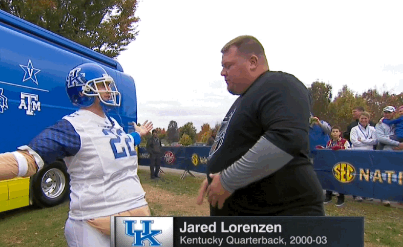 Beefy quarterback Jared Lorenzen offers his services to the Jets : r/nfl