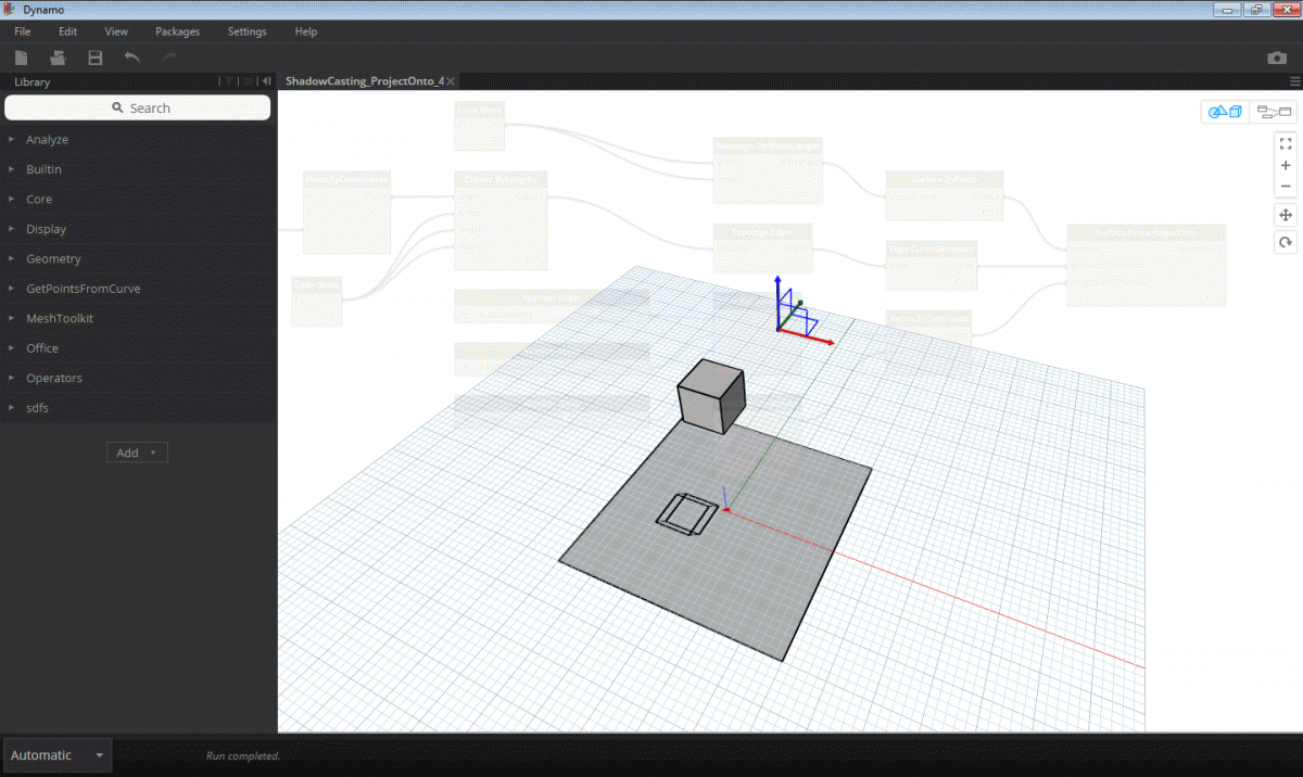 Ability to select geometry in 3d preview (v0.9) - Packages - Dynamo