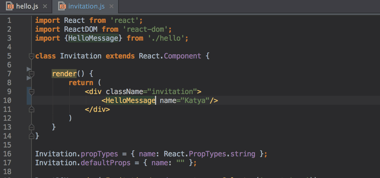 JetBrains WebStorm on Twitter: "Learn how to set up ESLint, do refactoring and build React apps ...