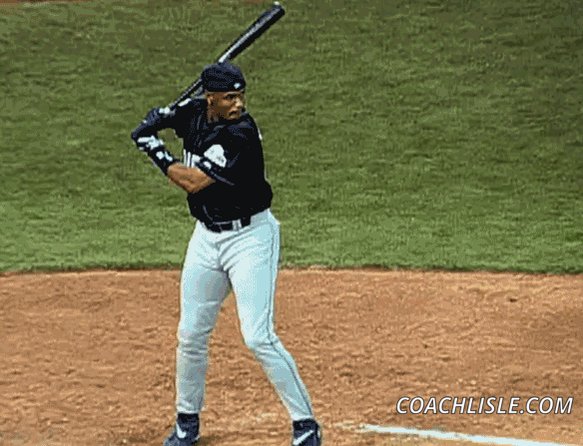 Ken Griffey Jr Swing Gif