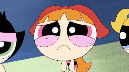 Powerpuff Girls Blossom Sad